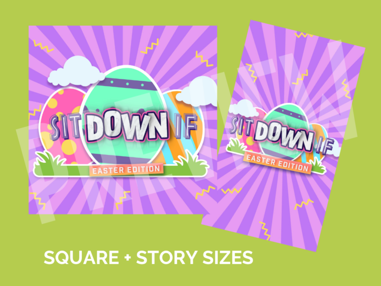 Sit Down If – Easter Edition: Video-Led Game – Deeper KidMin