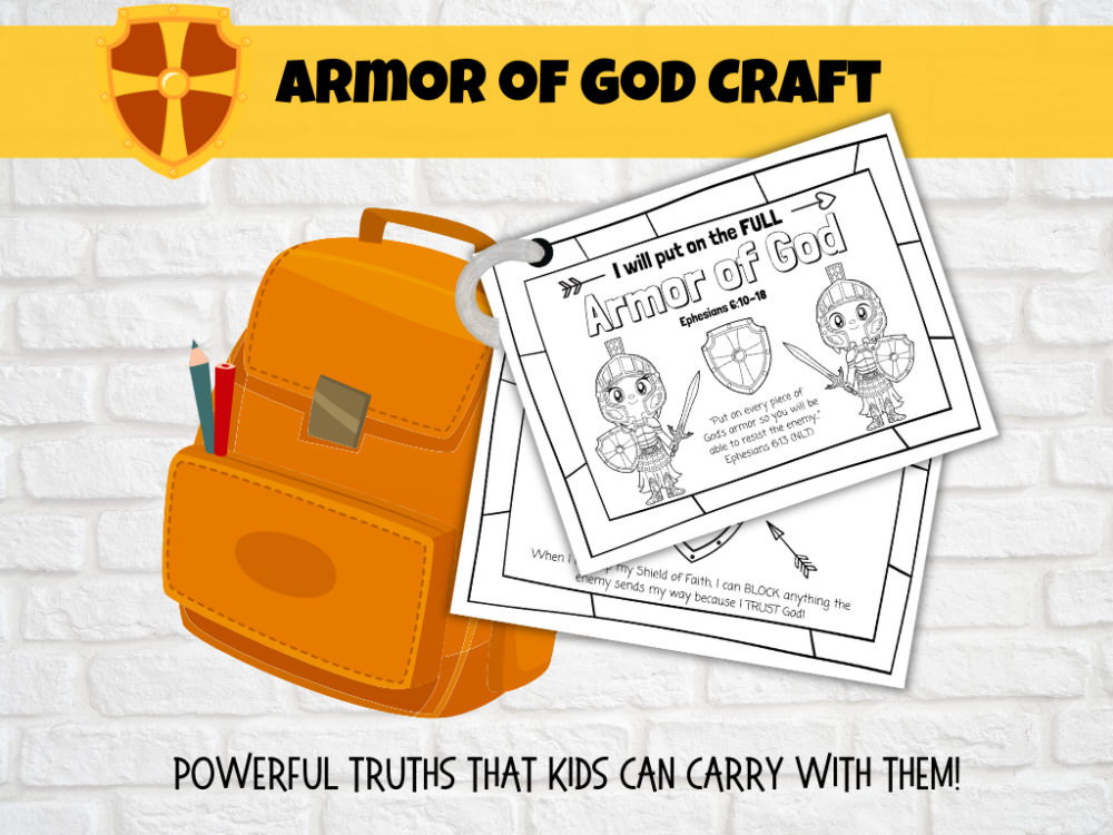 Armor of God Coloring Bundle – Deeper KidMin