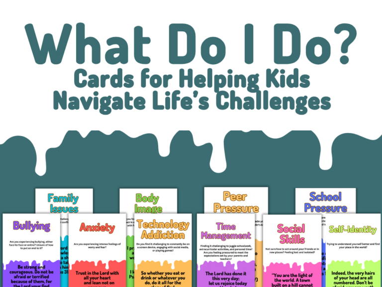 What Do I Do? Cards for Kids – Deeper KidMin