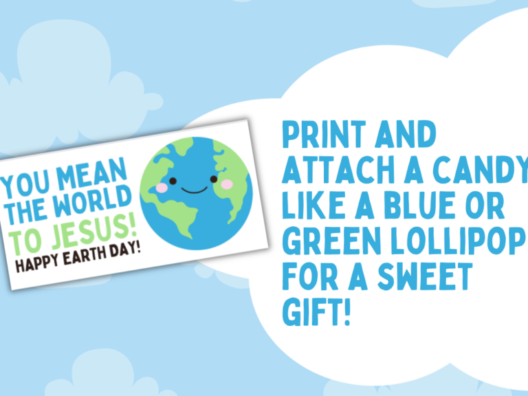 Earth Day Volunteer or Kid Gift Tags – Deeper KidMin