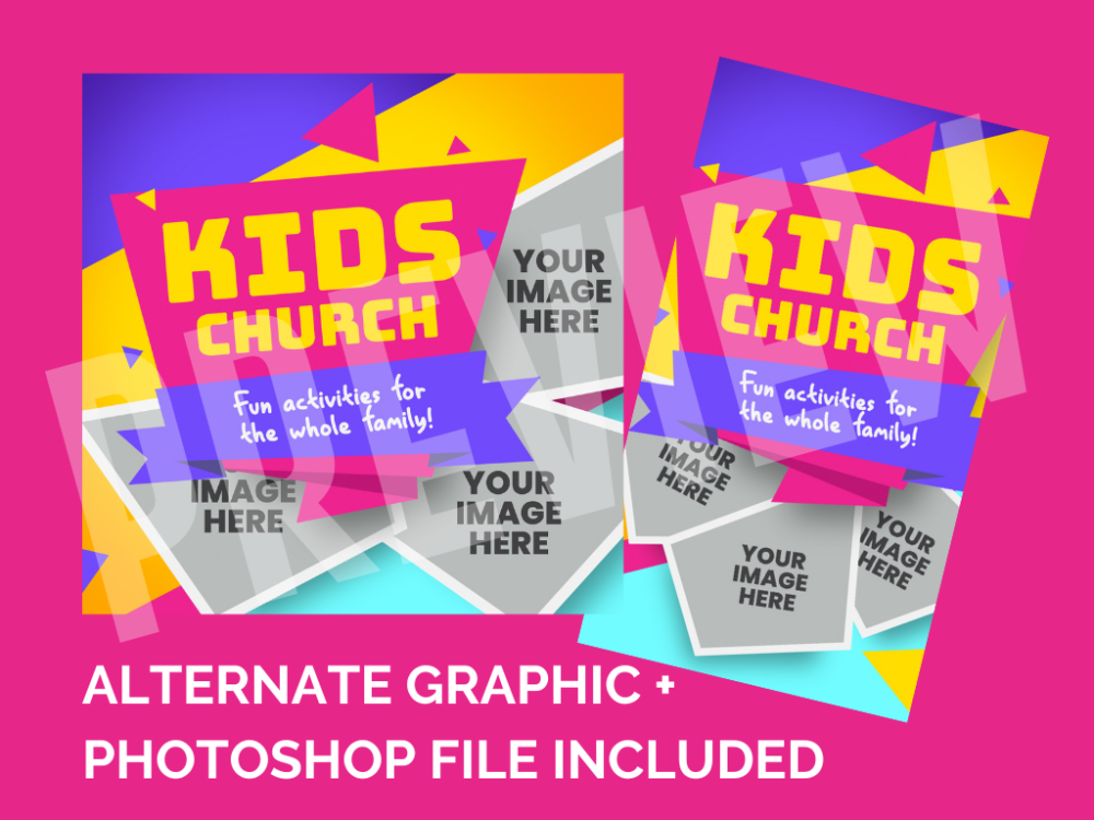 Kids Church: Social Graphics – Deeper KidMin