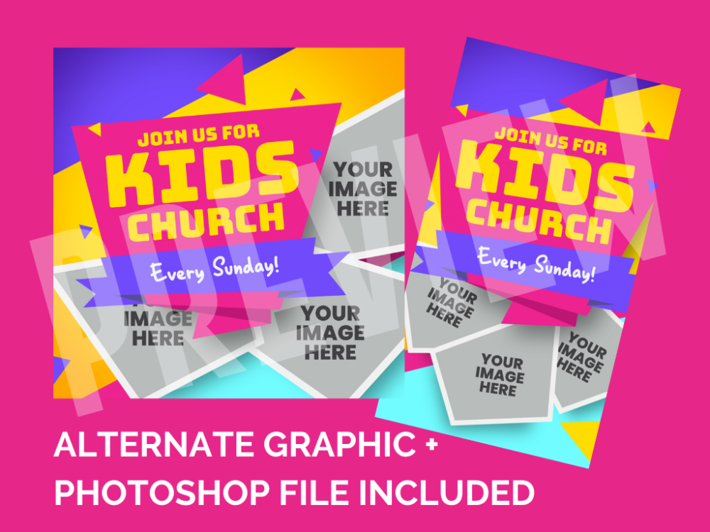 Kids Church: Social Graphics – Deeper KidMin