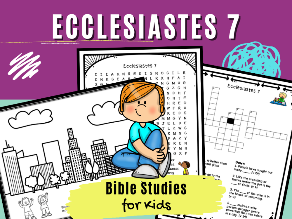 Bible Studies for Kids – Ecclesiastes Bundle with Bonus! – Deeper KidMin