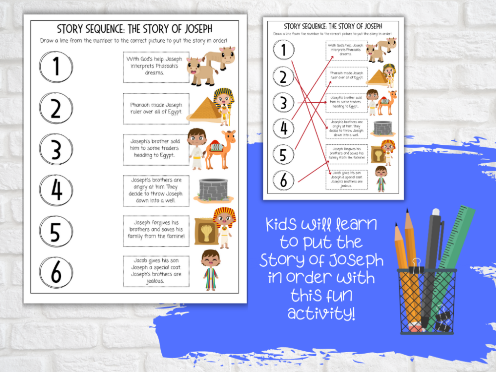 The Story of Joseph Craft & Activity Bundle – Deeper KidMin