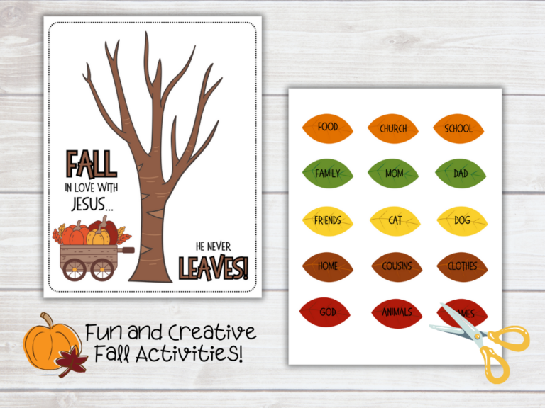 Gratitude Tree Activity Bundle – Deeper KidMin