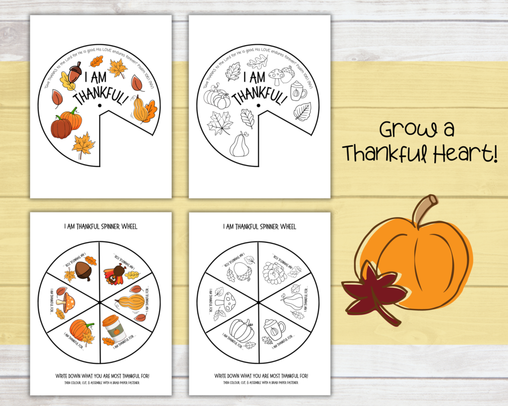 Thankful Spinner Wheel – Deeper KidMin