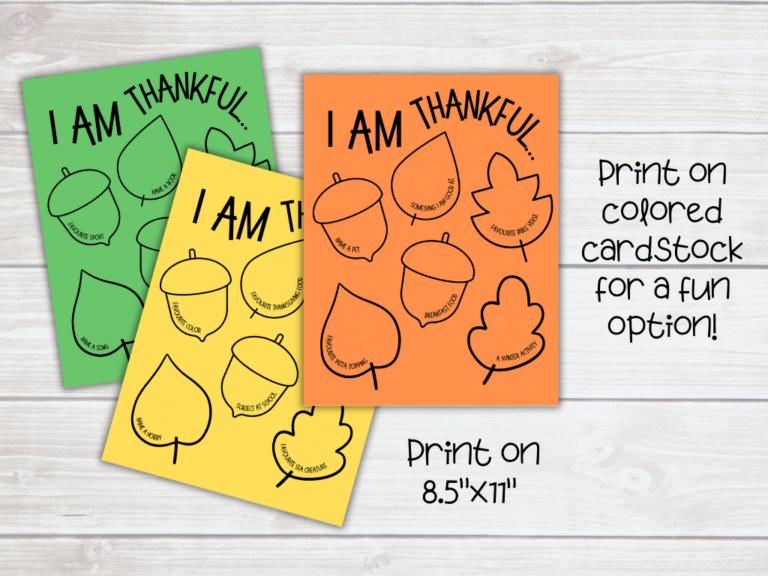 Gratitude Tree Activity Bundle – Deeper KidMin