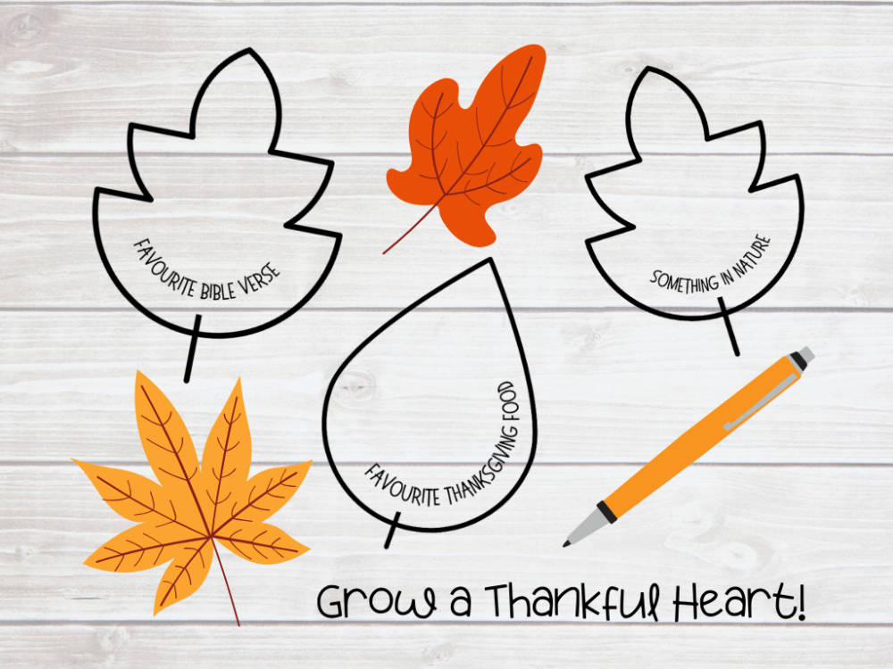 Gratitude Tree Activity Bundle – Deeper KidMin