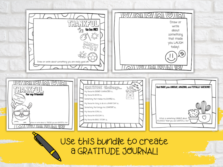 Gratitude Activity Bundle – Deeper KidMin