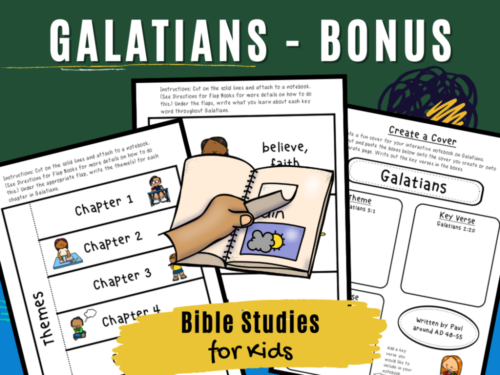 Bible Studies for Kids – Galatians Bundle with Bonus! – Deeper KidMin