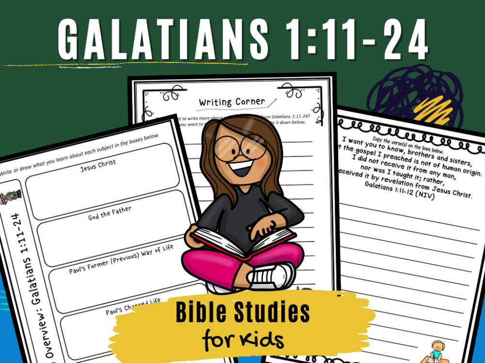 Bible Studies for Kids – Galatians Bundle with Bonus! – Deeper KidMin