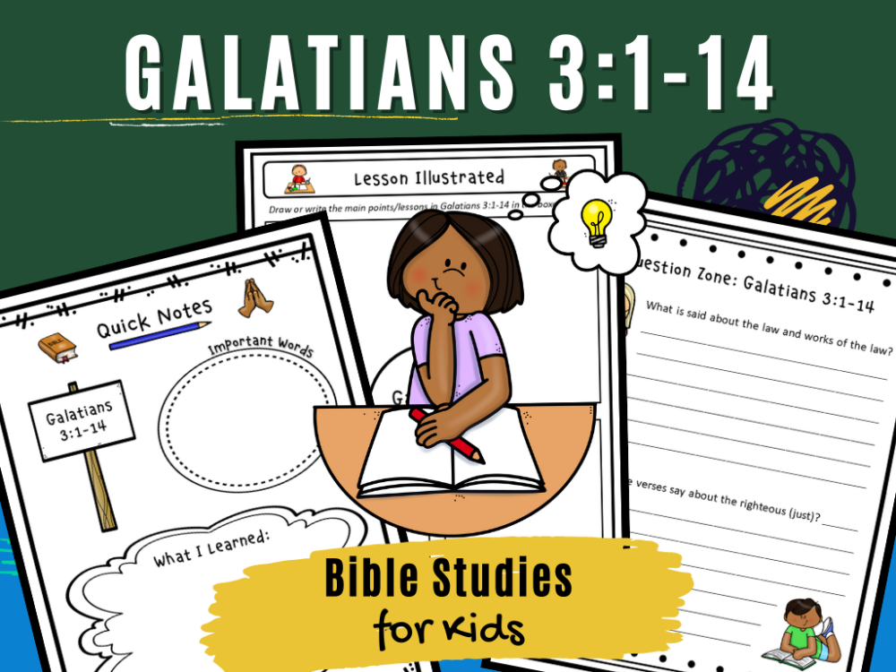 Bible Studies for Kids – Galatians 3:1-14 – Deeper KidMin