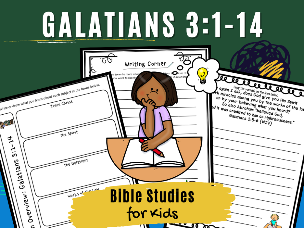 Bible Studies for Kids – Galatians 3:1-14 – Deeper KidMin