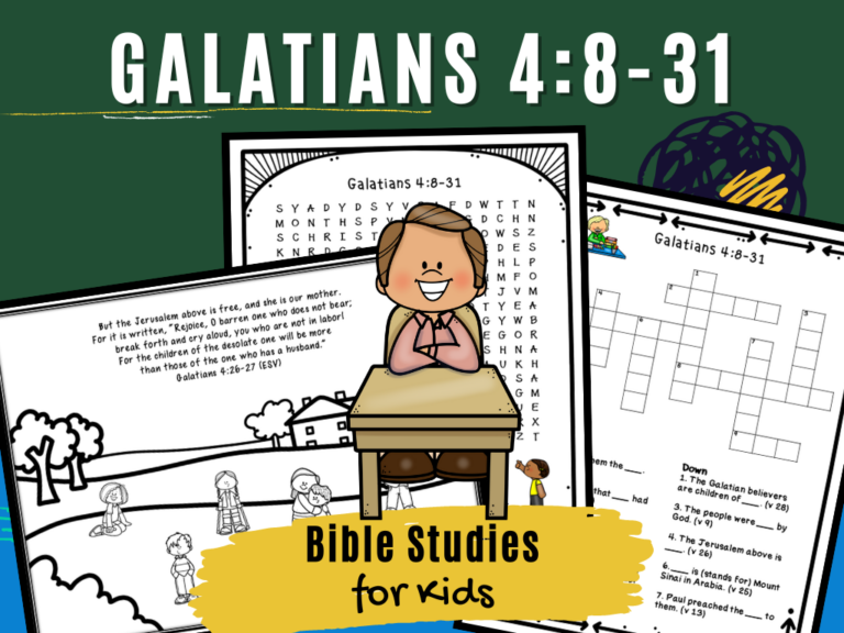 Bible Studies for Kids – Galatians Bundle with Bonus! – Deeper KidMin