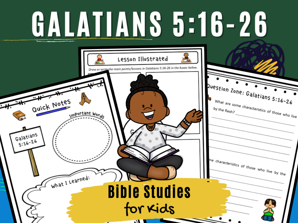 Bible Studies for Kids – Galatians Bundle with Bonus! – Deeper KidMin