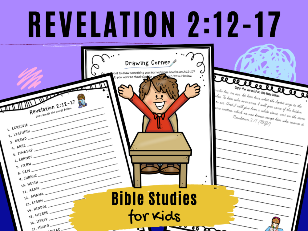 Bible Studies for Kids – Revelation 2:12-17 – Deeper KidMin