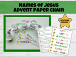 Names of Jesus Advent Paper Chain – Deeper KidMin