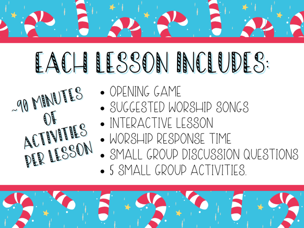 Candy Cane Christmas – 4-Week Elementary Series – Deeper KidMin