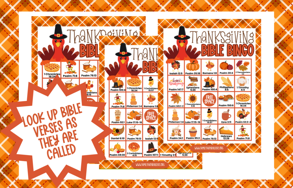 Thanksgiving Bible Bingo – Deeper KidMin
