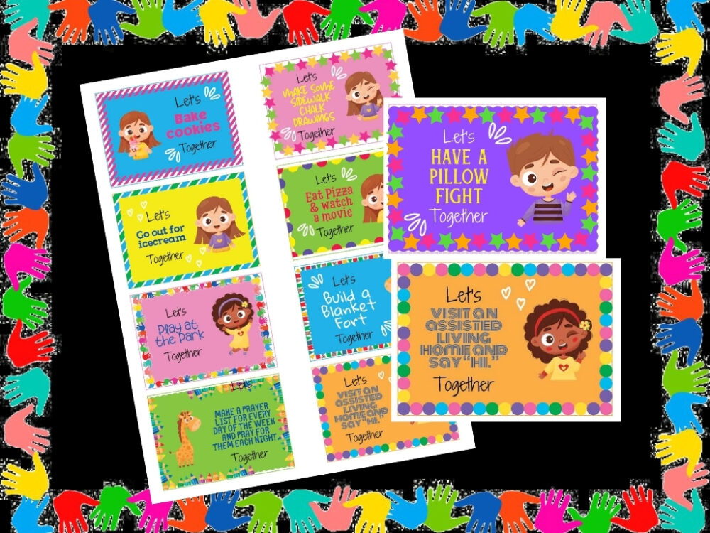 “Let’s Have Fun Together” Family Activity Coupon Cards – Deeper KidMin