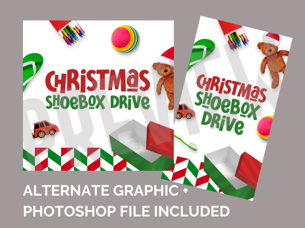 Christmas Shoebox Drive: Social Media – Deeper KidMin