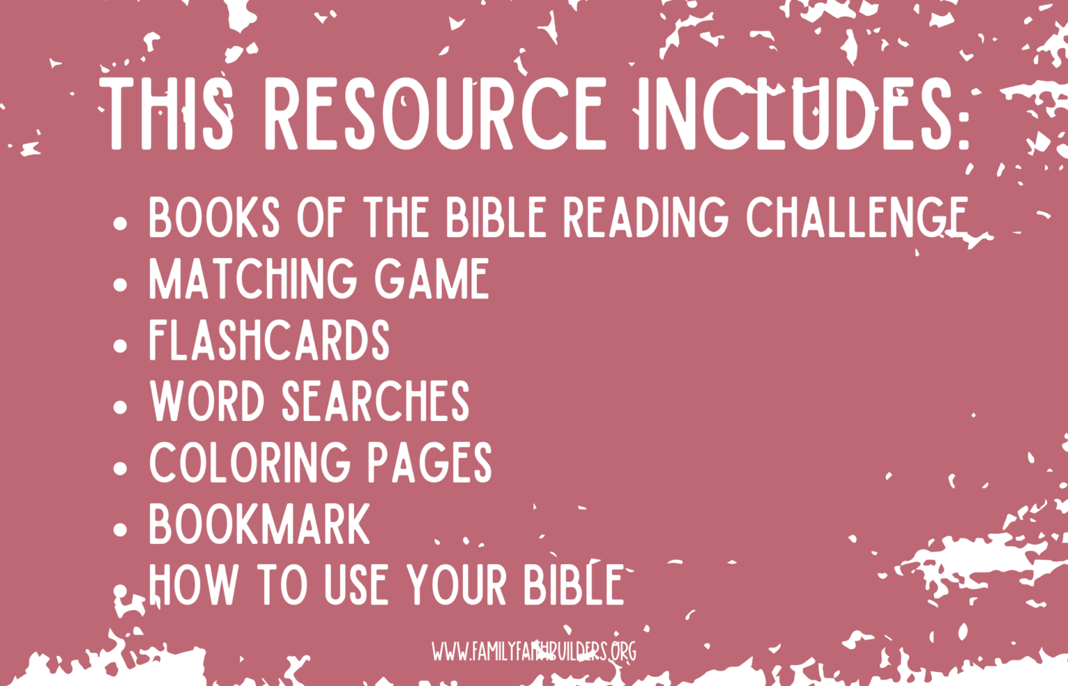 Books of the Bible Activity Pack – Deeper KidMin