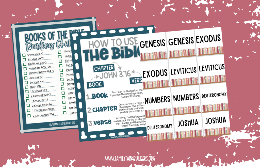 Books of the Bible Activity Pack – Deeper KidMin