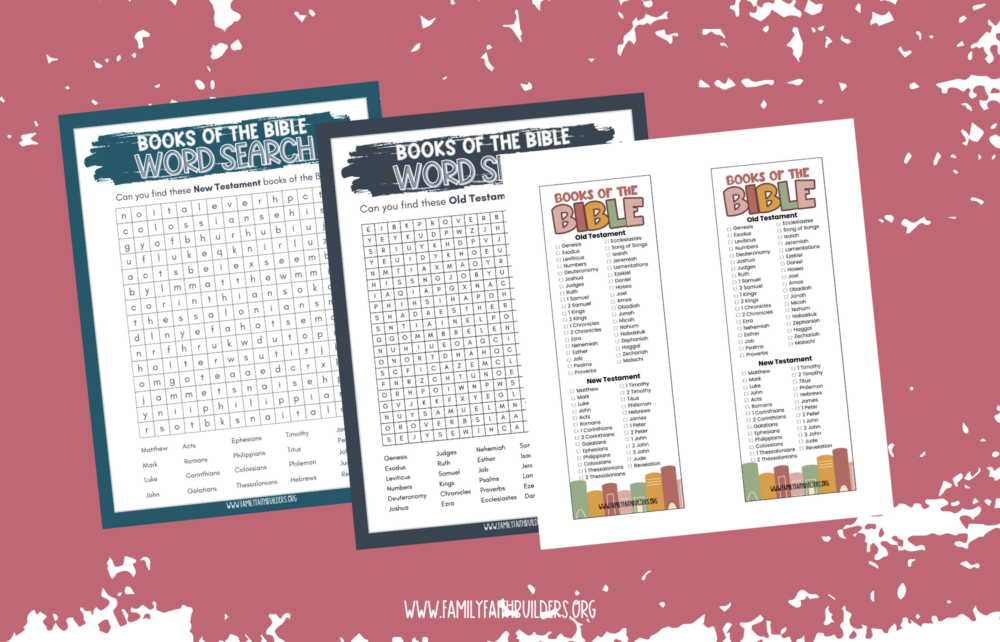 Books of the Bible Activity Pack – Deeper KidMin