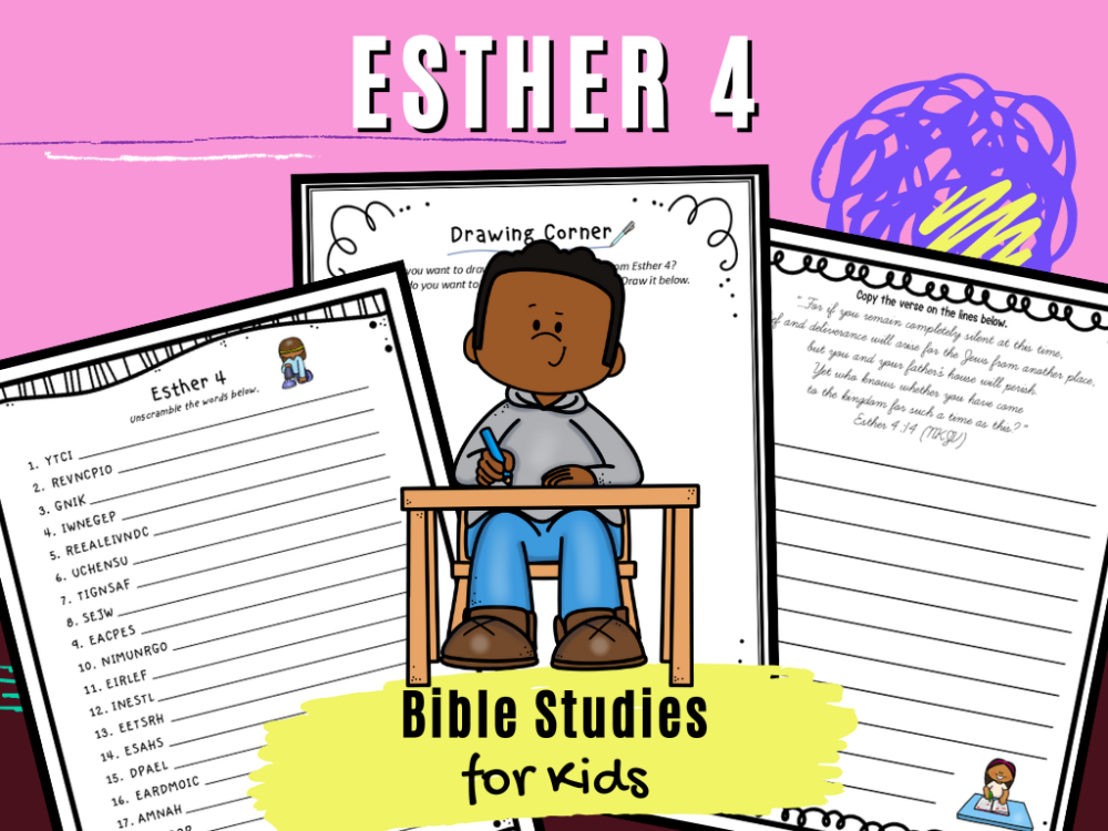 Bible Studies for Kids – Esther Bundle with Bonus! – Deeper KidMin
