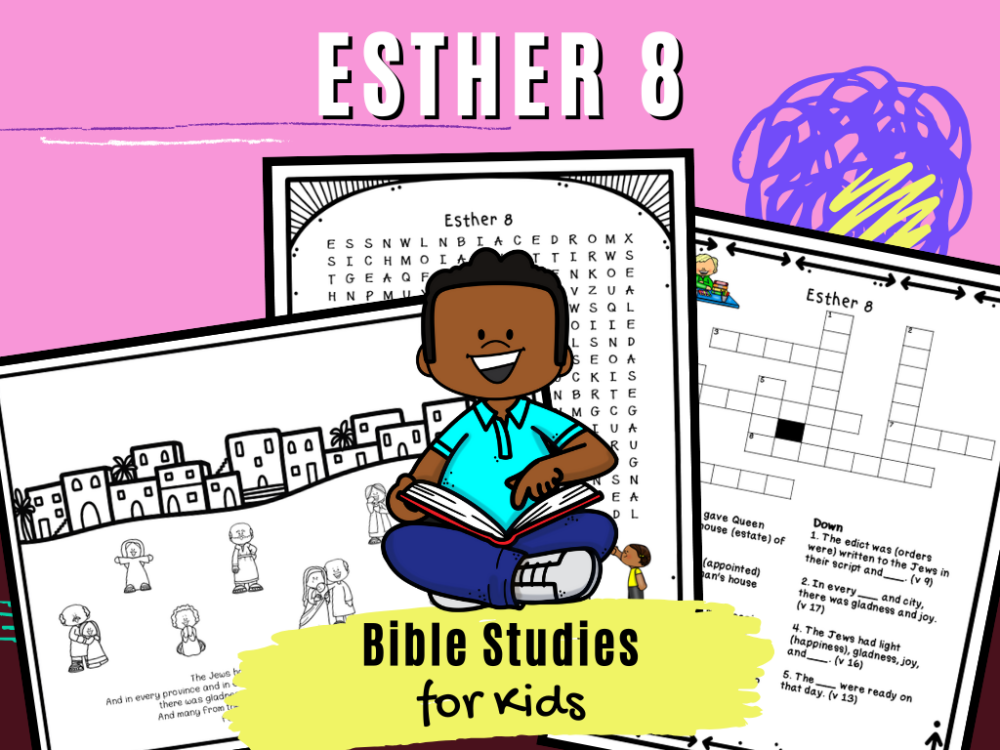 Bible Studies for Kids – Esther Bundle with Bonus! – Deeper KidMin