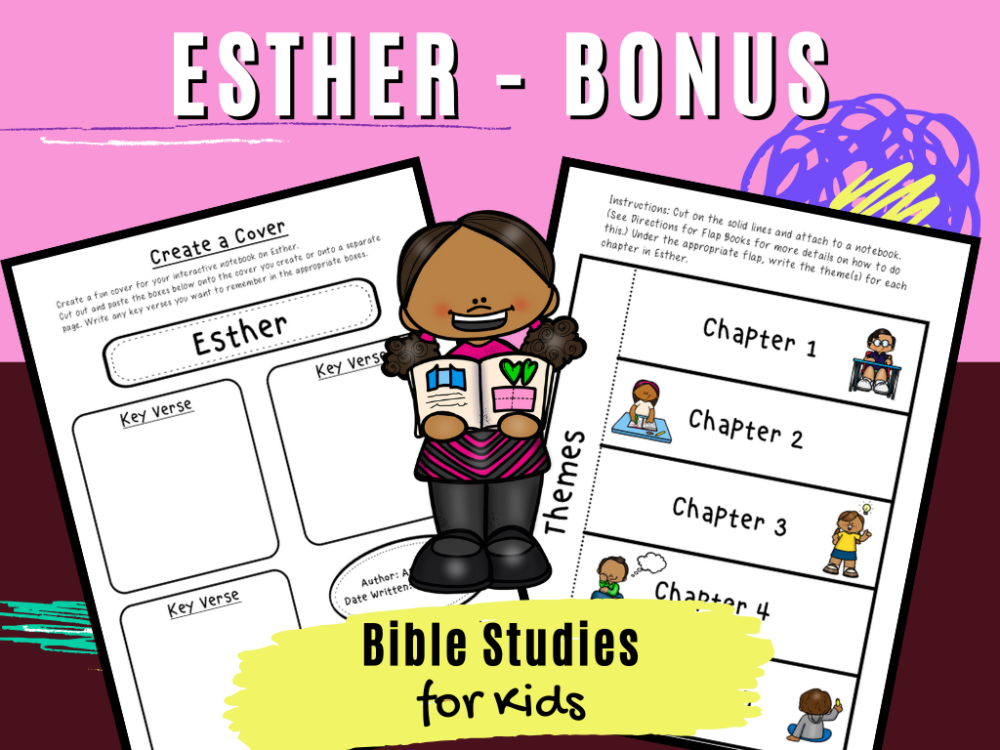 Bible Studies for Kids – Esther Bundle with Bonus! – Deeper KidMin
