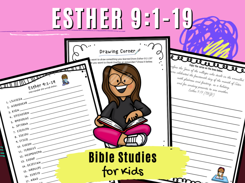 Bible Studies for Kids – Esther Bundle with Bonus! – Deeper KidMin