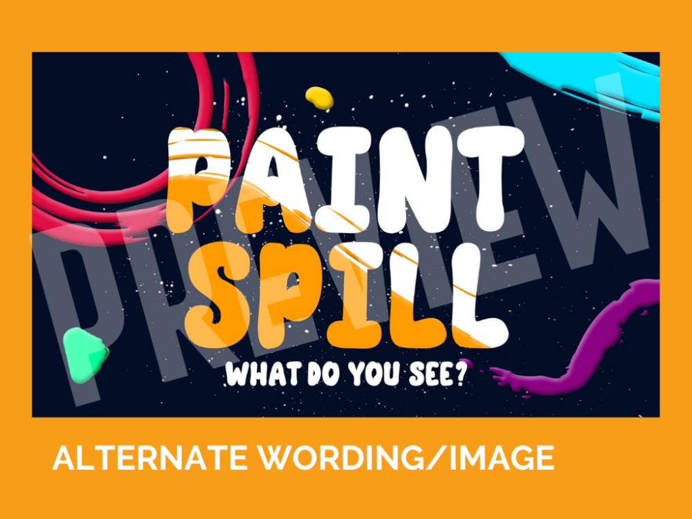 Paint Spill: Video-Led Game – Deeper KidMin