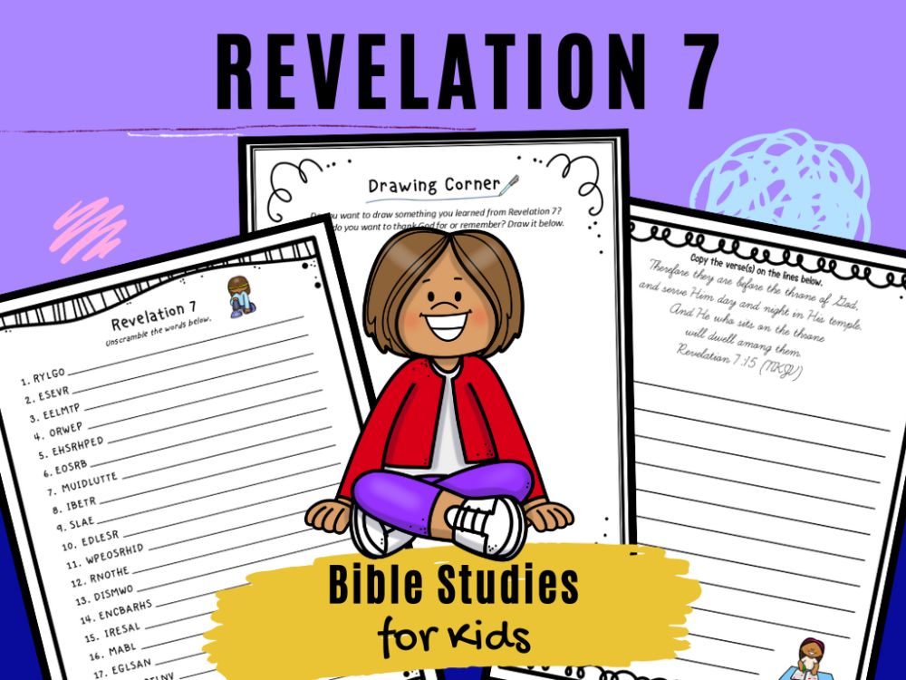 Bible Studies for Kids – Revelation 7 – Deeper KidMin
