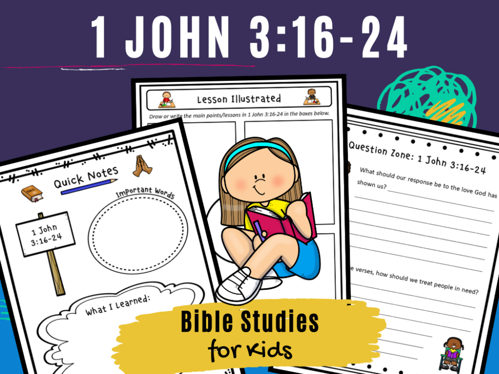Bible Studies for Kids – 1-3 John Bundle with Bonus! – Deeper KidMin