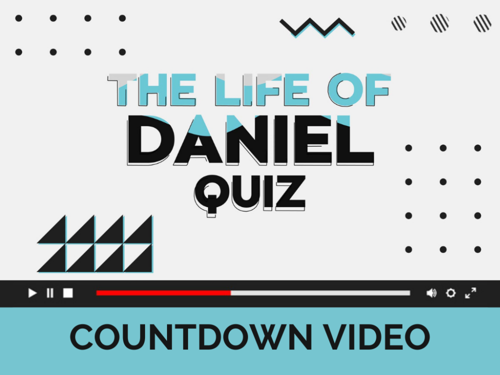 Bible Quiz – Daniel Edition: Countdown Video – Deeper KidMin