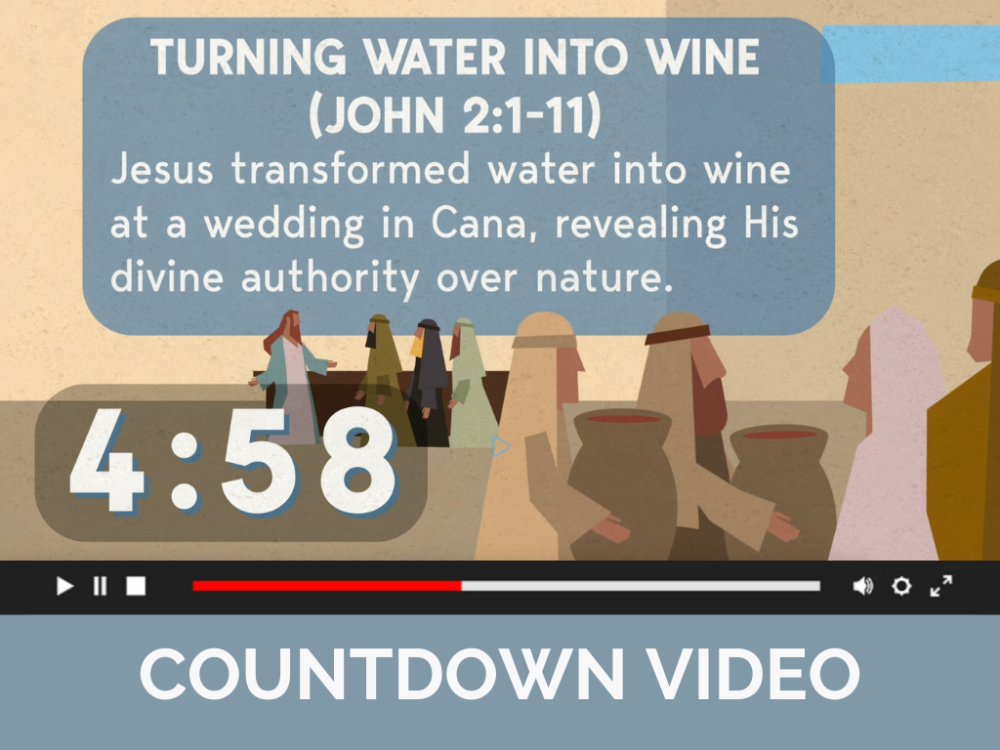 Jesus’ Miracles: Countdown – Deeper KidMin