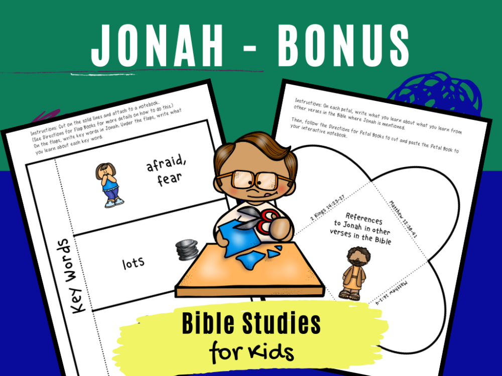 Bible Studies for Kids – Jonah Bundle with Bonus! – Deeper KidMin