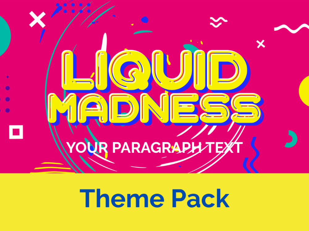 Liquid Madness: Volume 1 – Theme Pack – Deeper KidMin