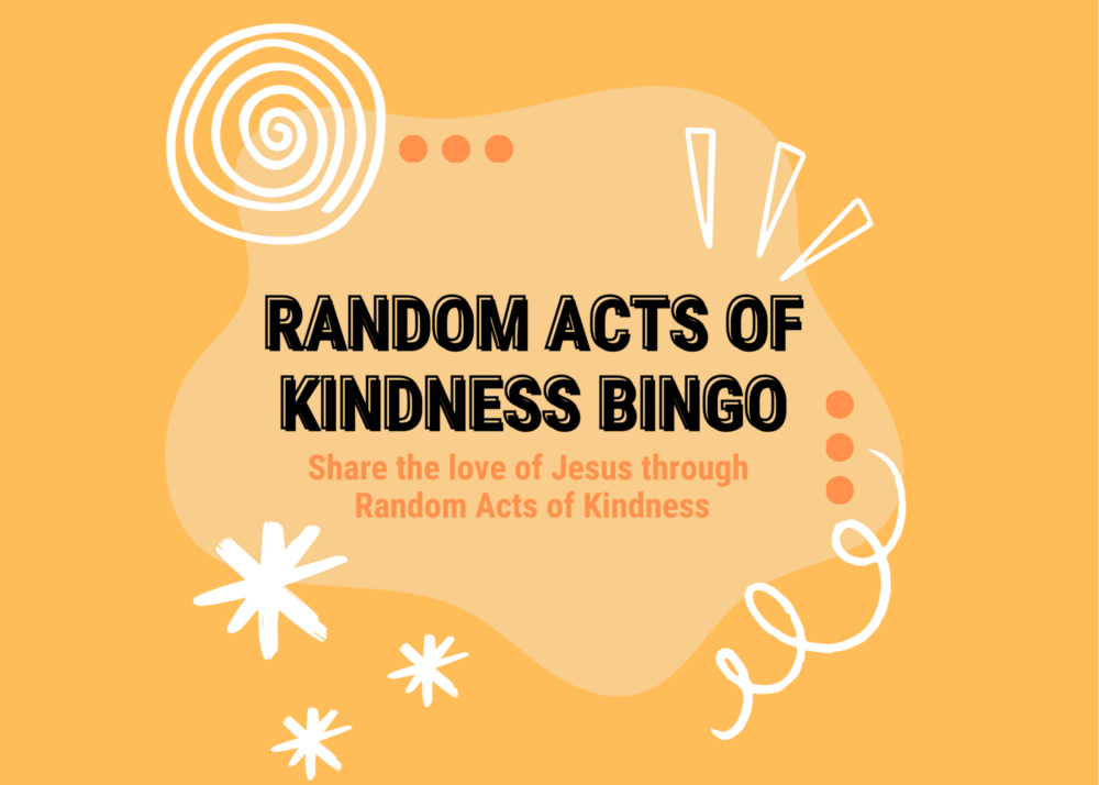 Random Acts of Kindness Bingo – Deeper KidMin