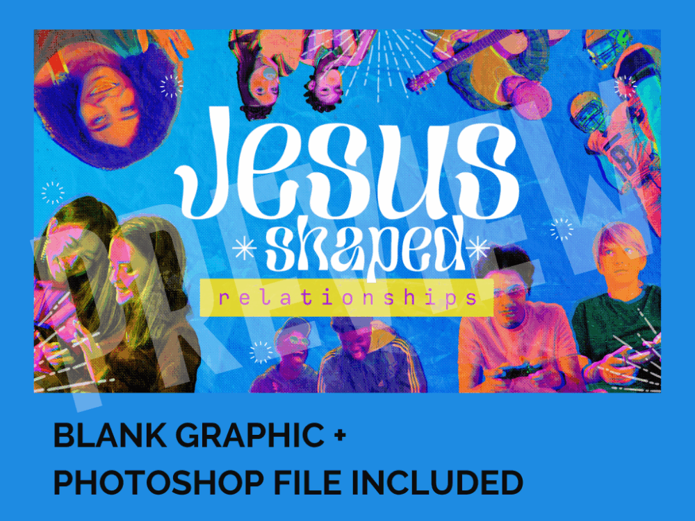 Jesus Shaped Relationships Series – Theme Pack – Deeper KidMin