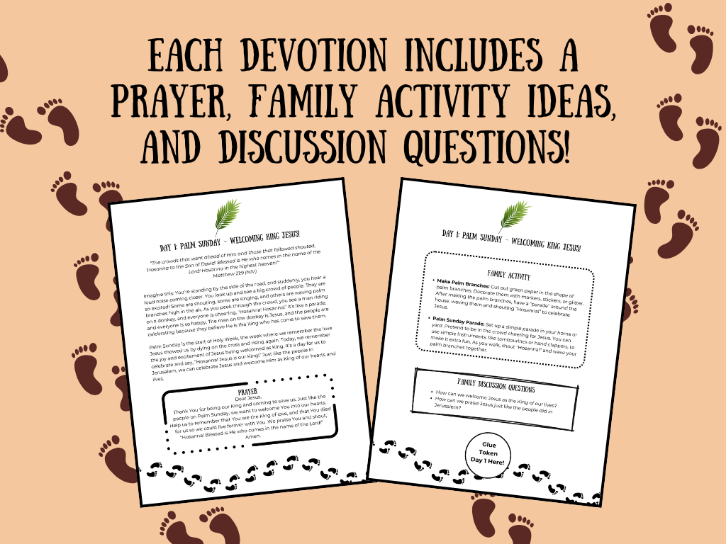 Journey Through Holy Week Family Devotion – Deeper KidMin