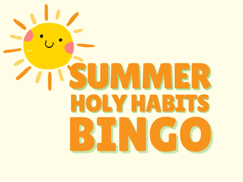 Summer Holy Habits Bingo – Deeper KidMin
