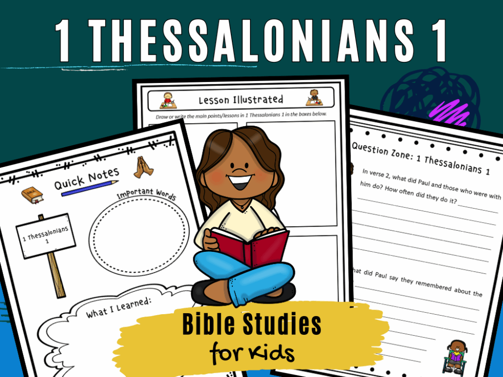 Bible Studies for Kids – 1 Thessalonians BUNDLE! – Deeper KidMin