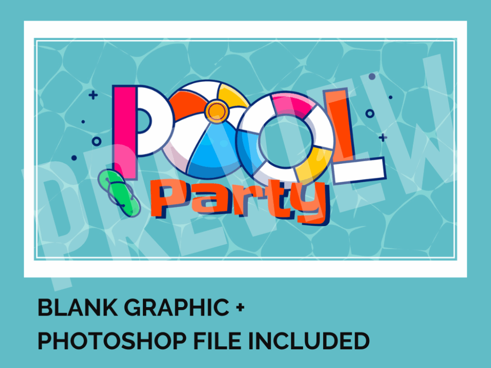 Pool Party Summer Fun in the Sun: Ministry Graphics – Deeper KidMin