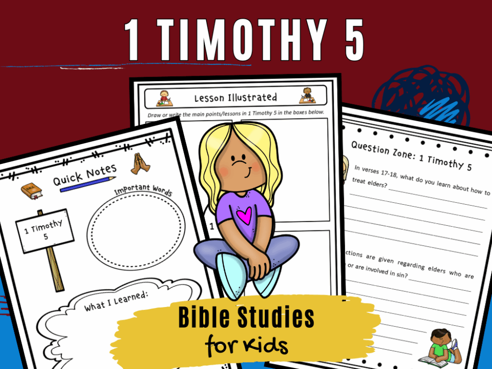 Bible Studies for Kids – 1 Timothy Bundle – Deeper KidMin