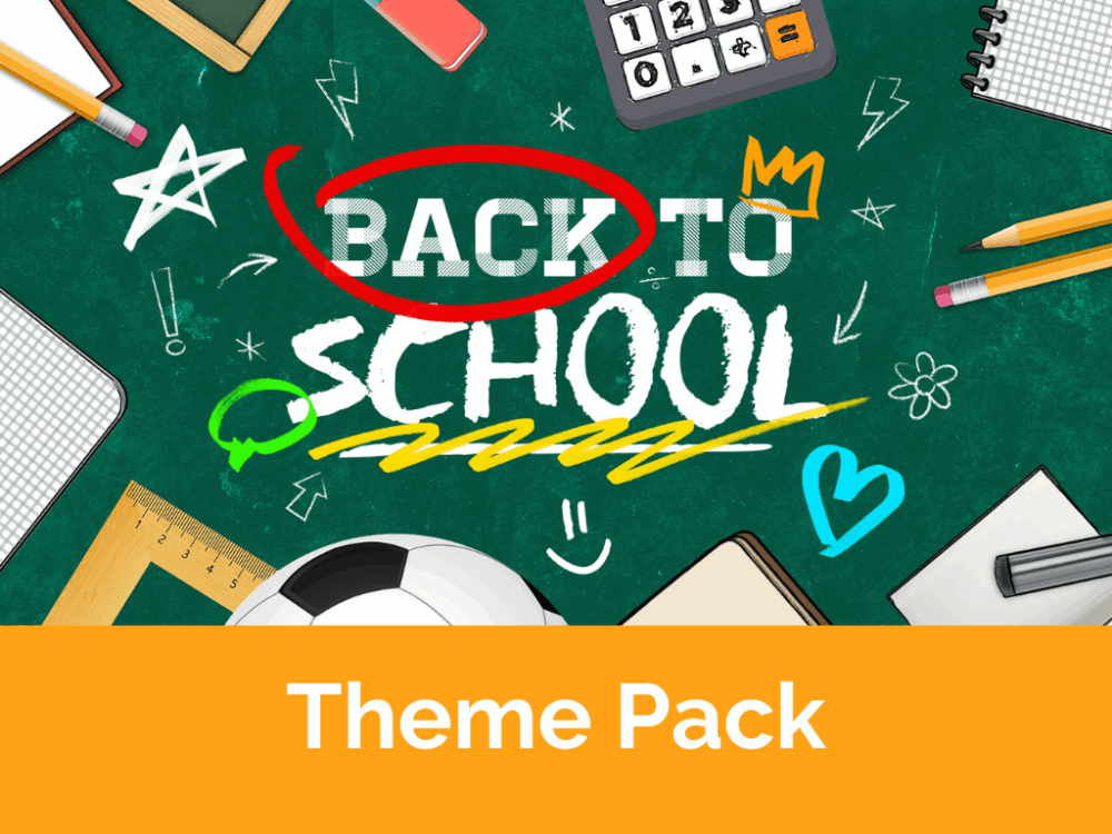 Back To School – Theme Pack – Deeper KidMin