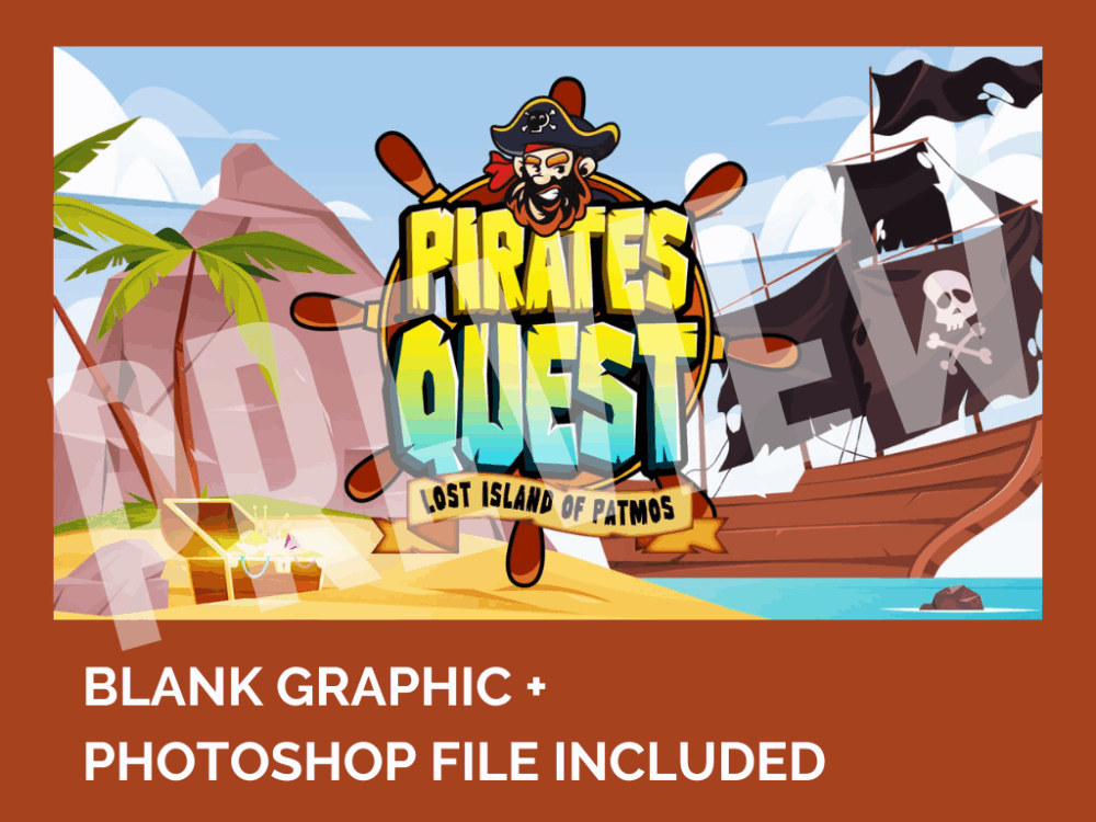 Pirates Quest: Theme Pack – Deeper KidMin