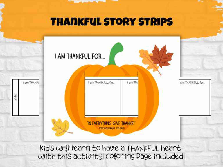 Thankful Story Strips – Deeper KidMin