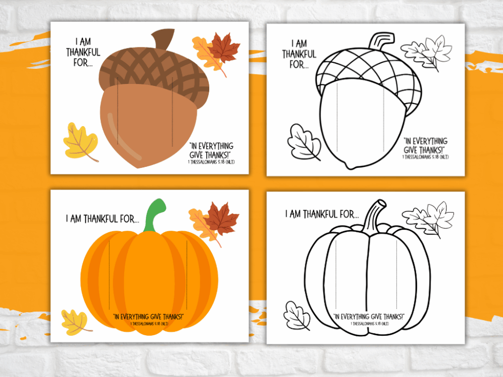 Thankful Story Strips – Deeper KidMin